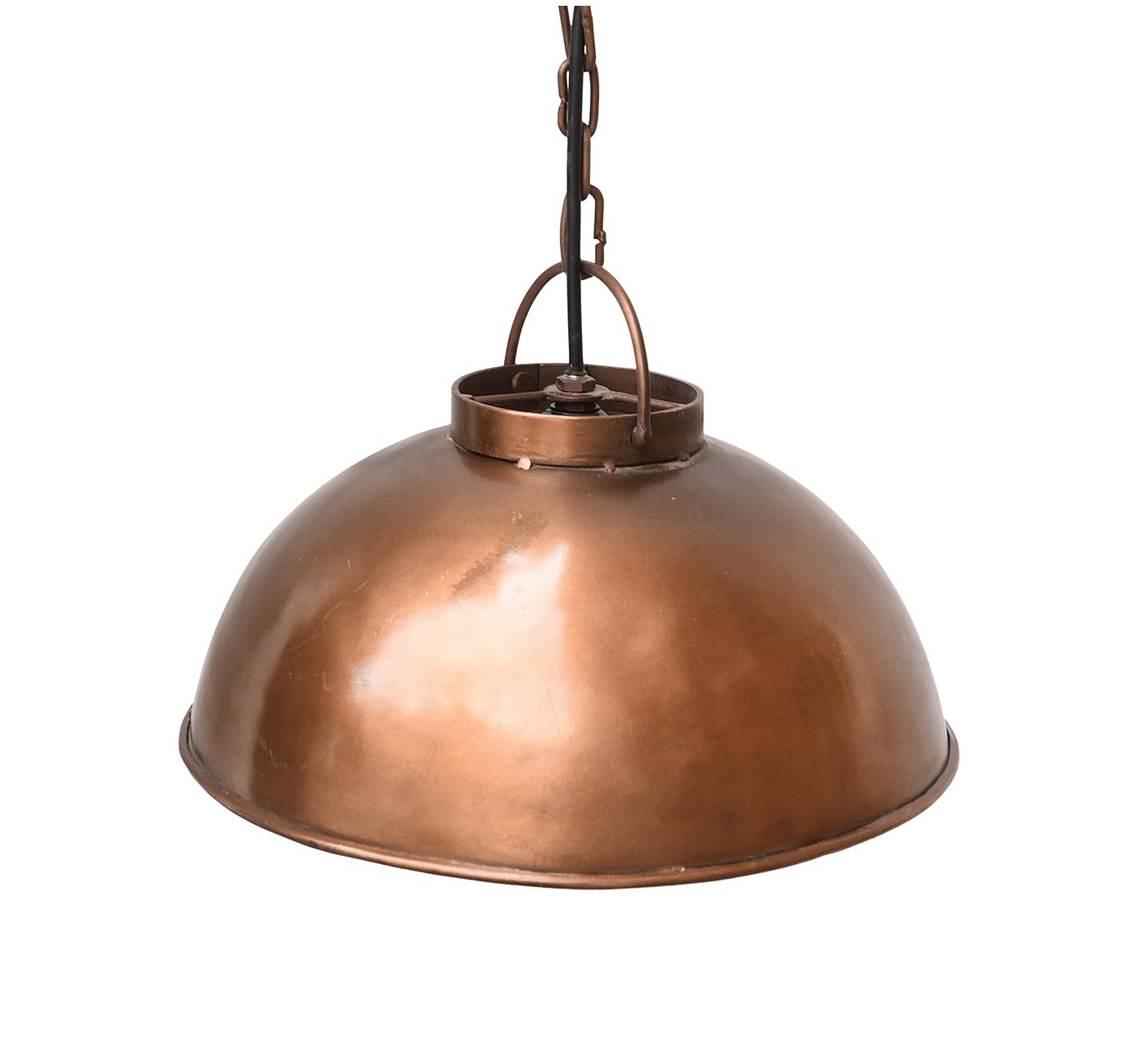 Koperen industriele hanglamp | koperen hanglamp | Deens design